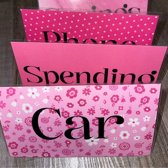 Design | Personized Laminated A6 Cash Envelopevinyl Cash Envelope2 In 1 ...